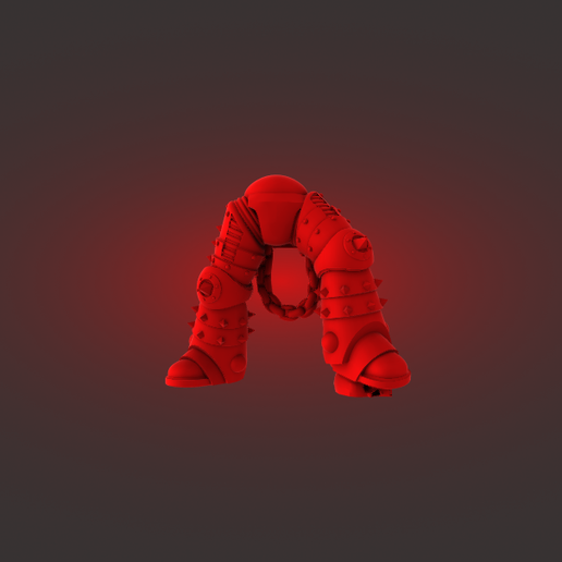 😡 ANGRY BERSERKER PLANET MUNCHERS LEGS・ STL File for 3D printing・Cults