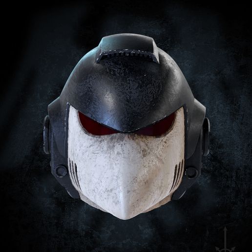 🛰 Space Raven Helmet, Beaky Marine・ 3D File for 3D printing・Cults