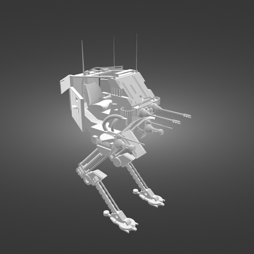 🛰 War Walker・Free STL File for ・Cults