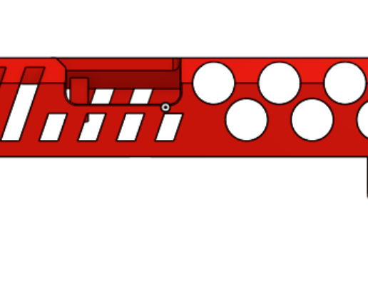 🛝 5.1 HI CAPA SKELETONIZED SLIDE・ STL File for 3D printing・Cults