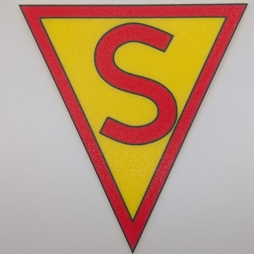 🦸‍♂️ Superman Shield 1938・Free STL File for 3D printing・Cults