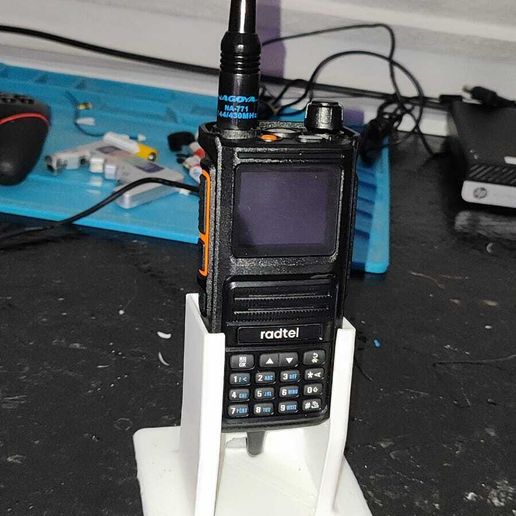 📻 RADTEL TIDARADIO HT stand・Free STL File for 3D printing・Cults