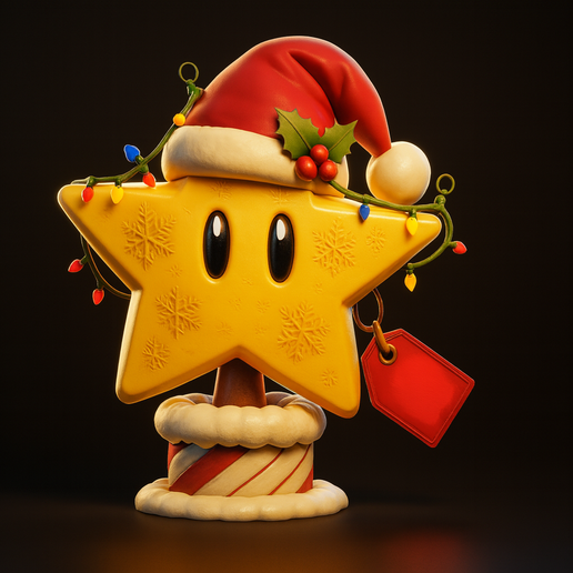 cute mario bros christmas