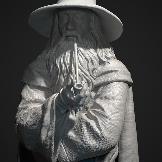 3D file Gandalf 🧙‍♂️ ・3D printable model to download・Cults
