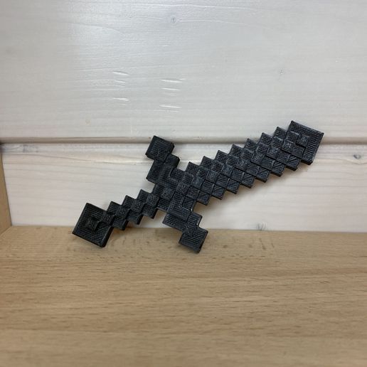 🗡️ Minecraft - Sword - 9.5 inches・Free 3D File for ・Cults