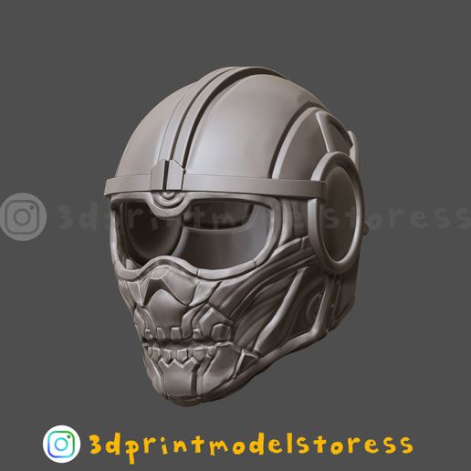 🪖 Taskmaster Mask Black Widow Marvel Helmet・ 3D File for 3D printing・Cults