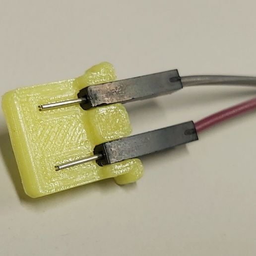 STL file USB to Dupont adapter for power supply 5V Arduino Raspberry Pi ...