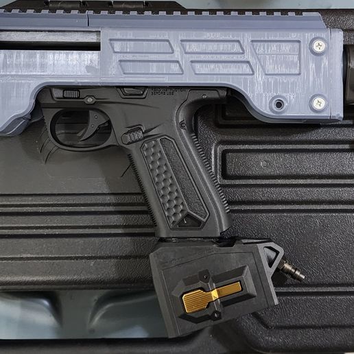 3D printed Hi-capa/AAP01/Glock/etc... UCK (Universal Carbine Kit) for ...