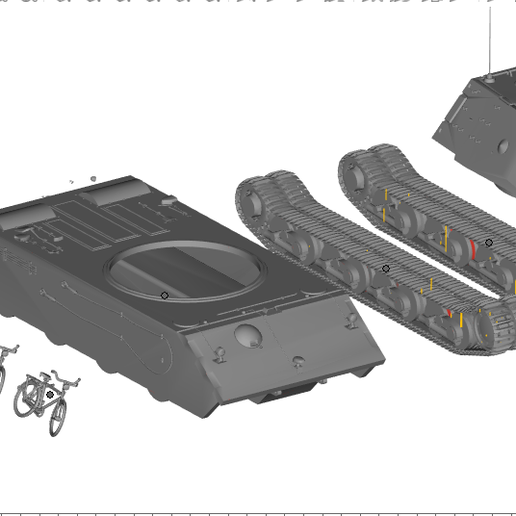 🪖 VK 168.01 (P) German super heavy tank・ STL File for ・Cults
