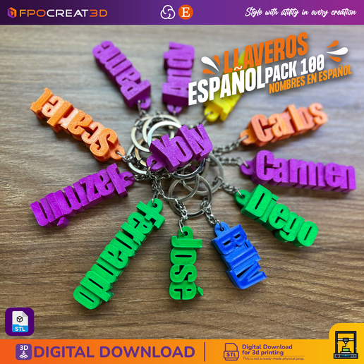 🆓 FREE KEYCHAIN DILAN・Free STL File for 3D printing・Cults