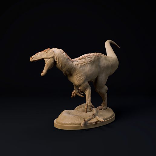 🏃 Maip Macrothorax running 1-35 scale pre-supported dinosaur・ 3D File ...