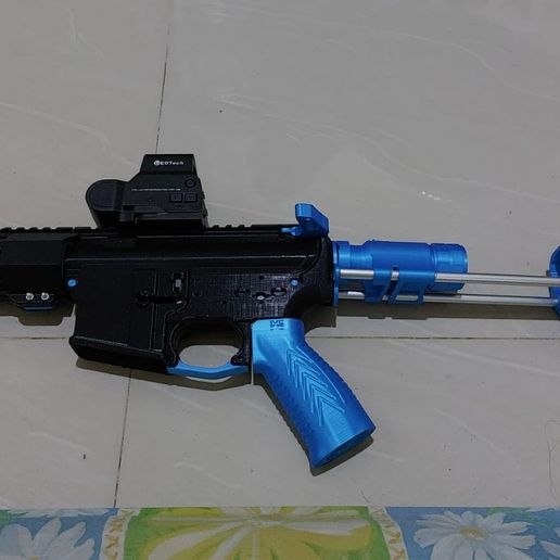 Crosse AIRSOFT HK 416C imprimable en 3D • fait avec Ender 3 Pro・Cults