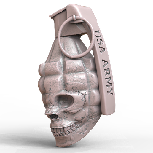 3D file 3D Model STL File for CNC Router Laser & 3D Printer Grenade 📁 ・3D printing idea to ...