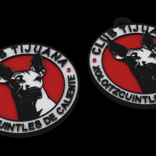 ⚽ CLUB TIJUANA・ STL File for 3D printing・Cults