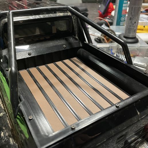 STL file traxxas Trx6 magnetic bed conversion 🧲 ・Model to download and ...