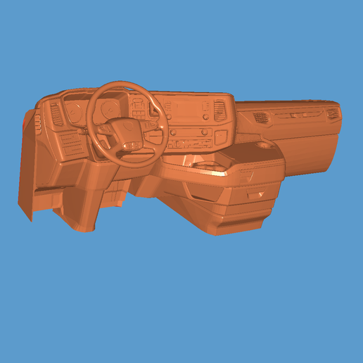🖨️ Painel Scania Ntg escala 1/32・ STL File for 3D printing・Cults