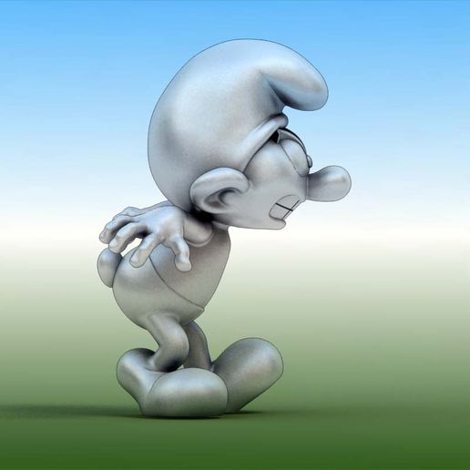👾 Purple Smurf / Pitufo Morado・ STL File for 3D printing・Cults