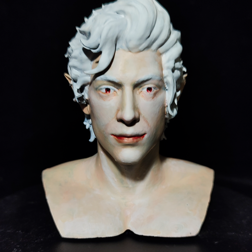 👤 Astarion Baldur's gate 3 BUST STL FILE | 3d PRINT FILE・ 3D file for ...