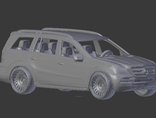 STL file mercedes benz gl 🚗 ・Template to download and 3D print・Cults