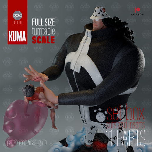 STL file KUMA 🎲 ・3D print design to download・Cults