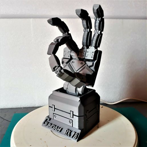 🤖 Gundam RX78 Perfect Hand・ 3D File for ・Cults
