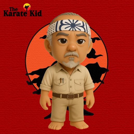 🥋 Karate Kid - Chibi 3D Printable Figure Pack (5 Characters) | 80s ...