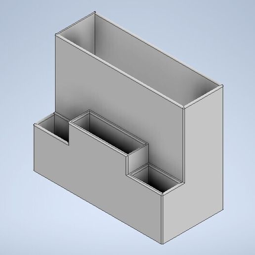 🖊️ Paper Organizer with pen holder・ STL File for 3D printing・Cults
