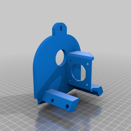 Free 3D file Lulzbot Taz 6 E3D Titan/V6/Volcano Mount - Stock mounting ...
