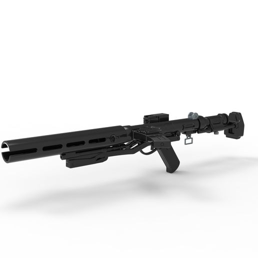 OBJ file Storm Trooper Death Trooper GUN FOR 3D PRINTING 🔫 ・3D print ...