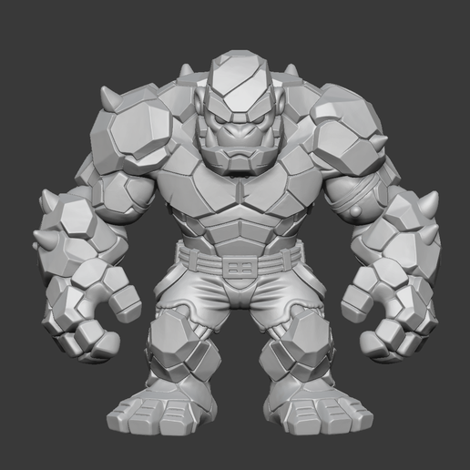 👨 stone man・ STL File for 3D printing・Cults