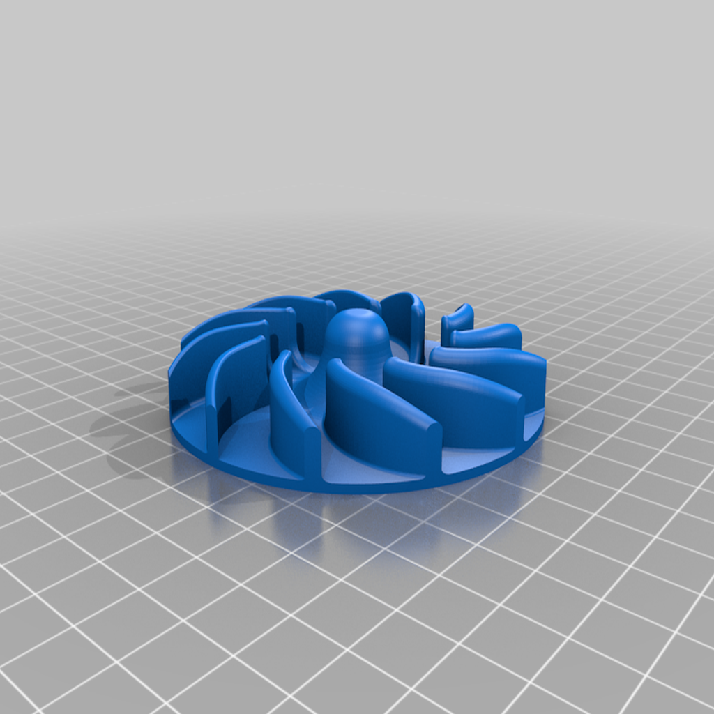 Free STL file Centrifugal blower fan・3D printing template to download・Cults