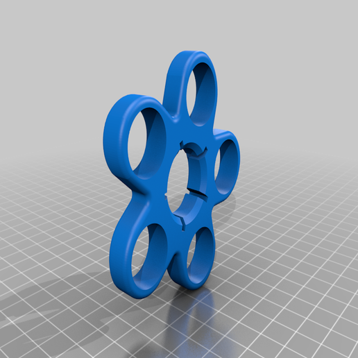 Free 3D file 5 Arm Spinner with custom lettering 💪 ・Design to download ...