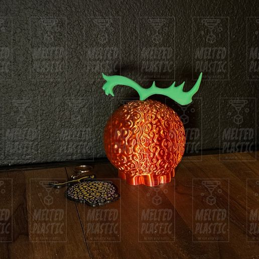 3MF file Yomi Yomi No Mi Brook Devil Fruit 😈 ・3D print design to download・Cults