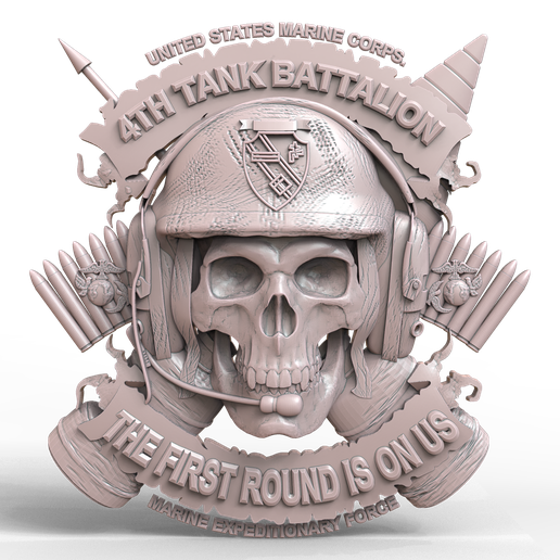 Archivo 3D 3D Model STL File for CNC Router Laser & 3D Printer Skull ...