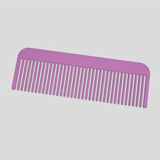 💇 Hair Comb・ STL File for 3D printing・Cults