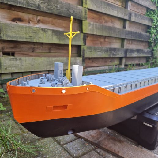 🚢 Rc coaster ship 1/60・ STL File for 3D printing・Cults