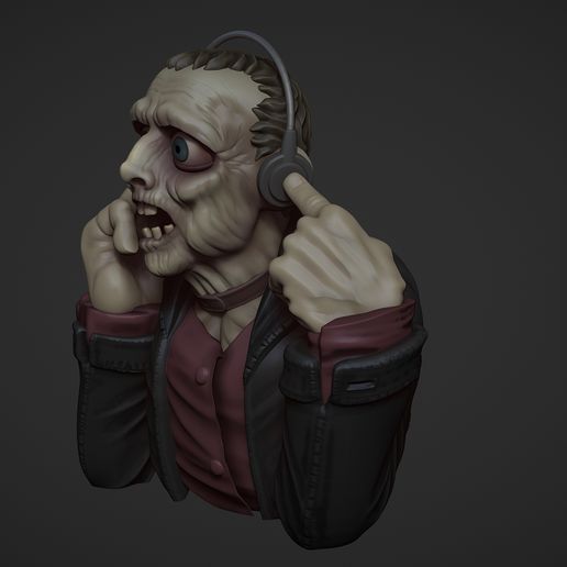 🧟 Bub zombie 3D print model・ STL File for 3D printing・Cults