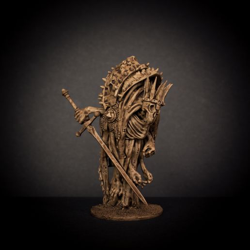 🤴 Forgotten Prince - Liche Lord・ STL File for 3D printing・Cults