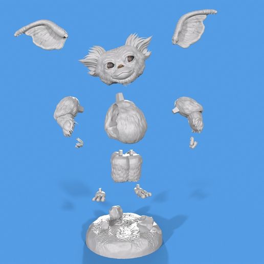 STL file GIZMO - GREMLINS 📽️ ・3D printer design to download・Cults
