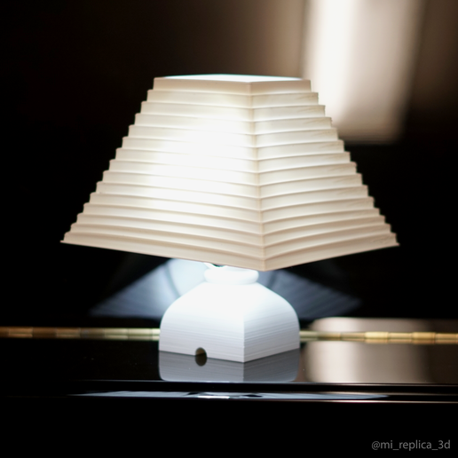 🔦 Print in Place Folding-Collapsing Lamp Plane Pattern・Free STL File ...