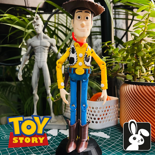 🎨 Toy Story_Woody Articulated toy_Fan Art・ STL File for 3D printing・Cults