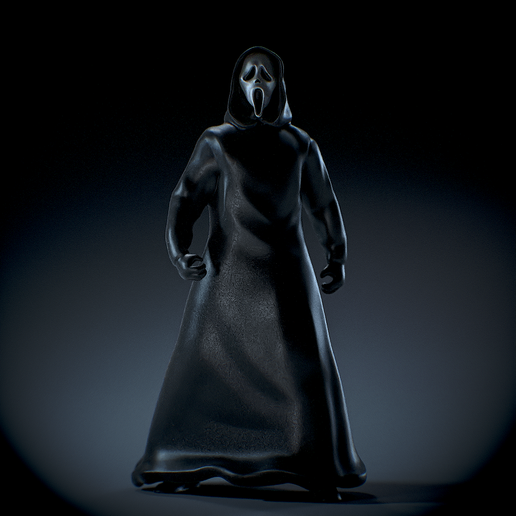 👻 Scream Ghost Face Ghostface - Billy Loomis・ OBJ File for 3D printing ...