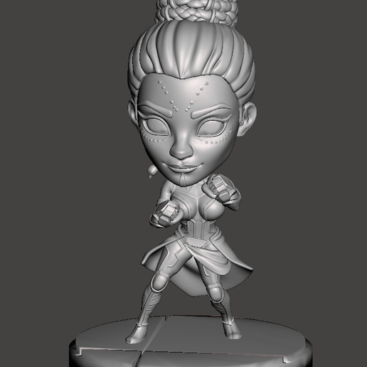 👾 Chibi Shuri - MCP・ STL File for 3D printing・Cults