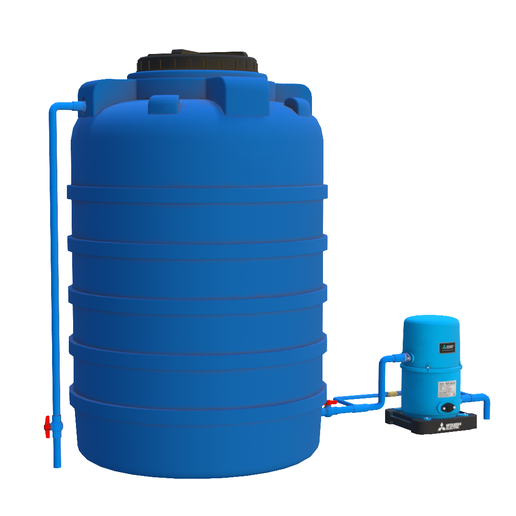 STL file Automatic pump with Water tank 🚰 ・3D print design to download ...