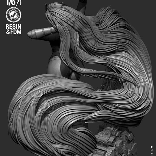 🗿 WICKED MARVEL MEDUSSA SCULPTURE : TESTED AND READY FOR 3D PRINTING ...