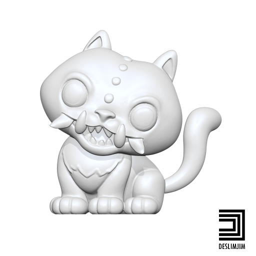 🐅 derpy tiger kpop demon hunters Funko Pop・ 3D File for 3D printing・Cults