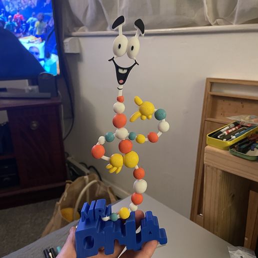 3D printed Mr. DNA from Jurassic Park • made with Bambi A1・Cults