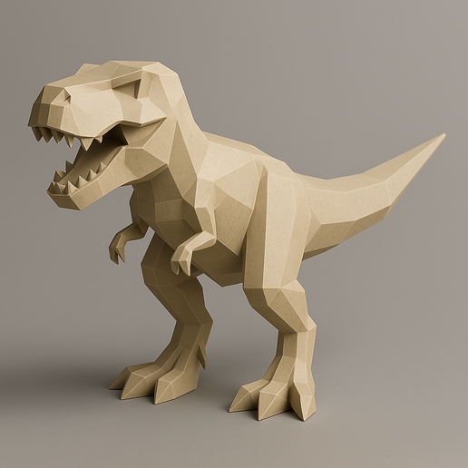 dinosaur template 3d