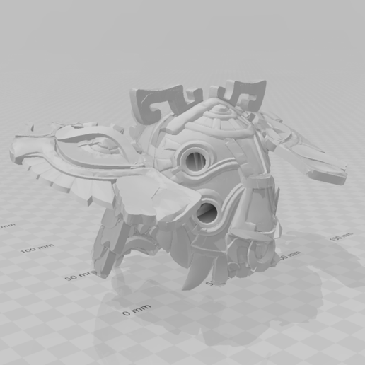 3D file Gerudo Mask Zelda TOTK 🎮 ・3D printing template to download・Cults