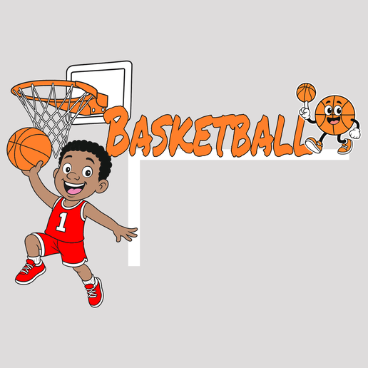 🏀 Basketball Door Corner Decor – Boy | 3D Printable Sports Room ...